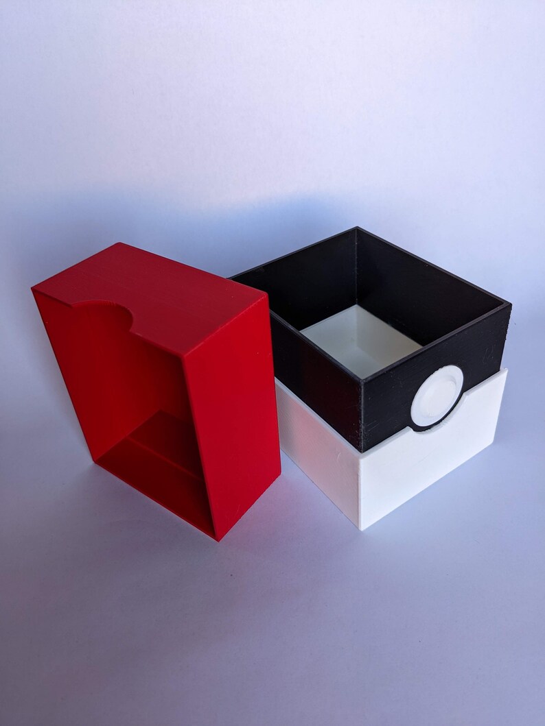 Pokemon Ball Card Storage Box. Holds 200 Cards. Great Gift for Pokémon ...