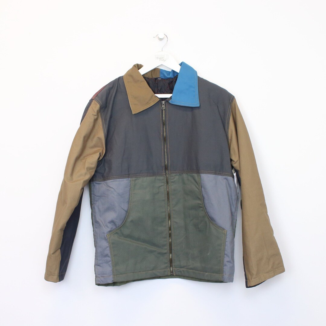 Vintage Unbranded Rework Jacket in Multi Colour. Best Fits M - Etsy