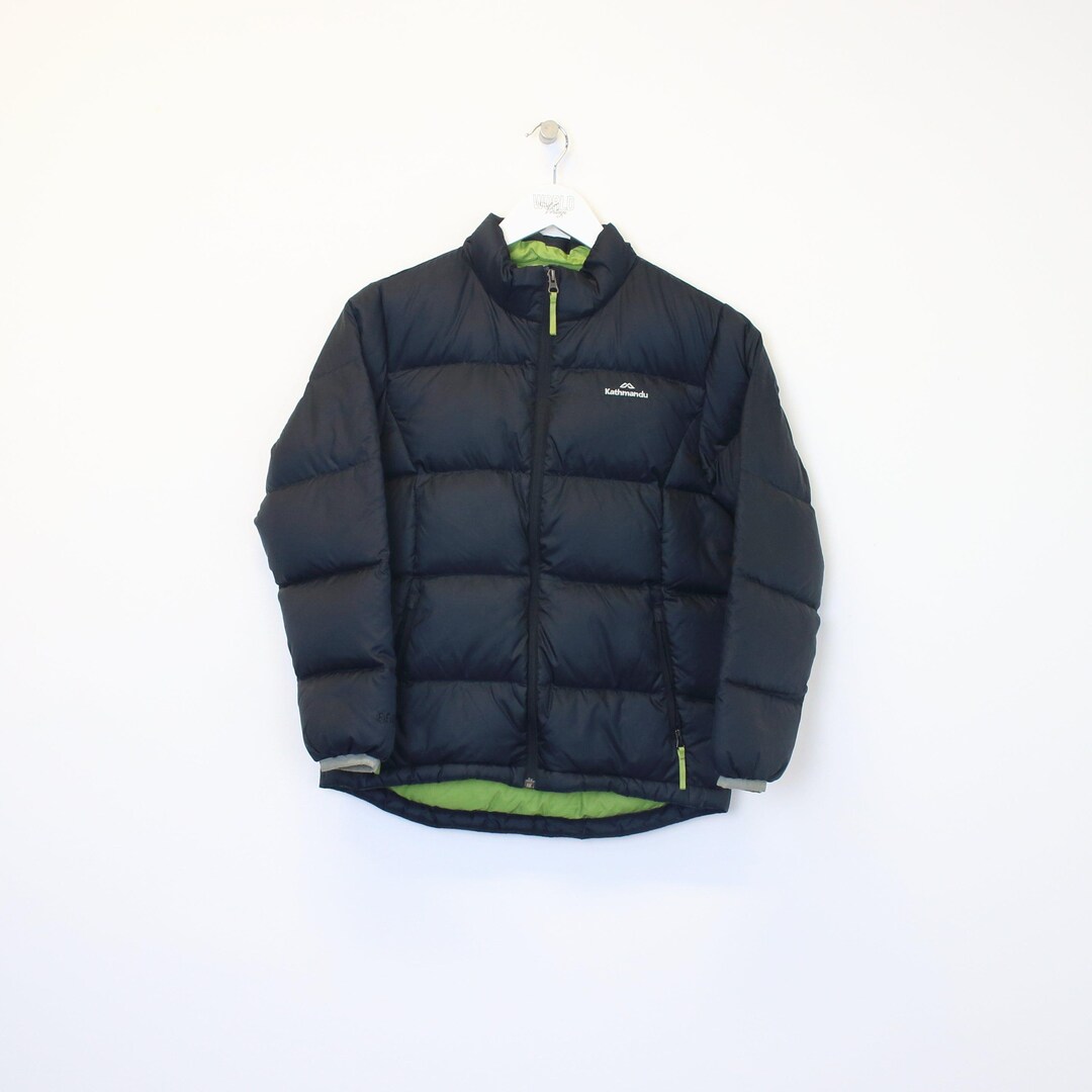Vintage Kathmandu Puffer Jacket in Black. Best Fits XS - Etsy