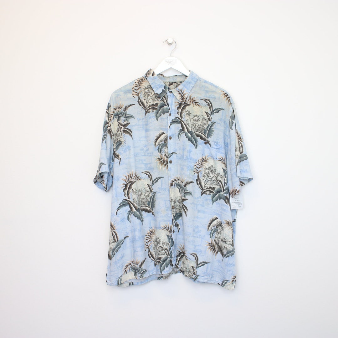 Vintage Batik Bay Hawaiian Shirt. Best Fits XL - Etsy