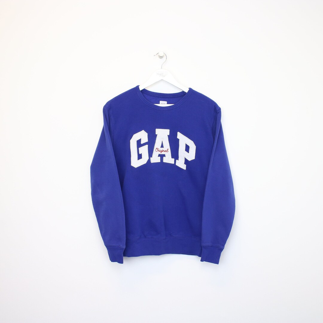 Vintage Gap Sweatshirt in Blue. Best Fits S - Etsy
