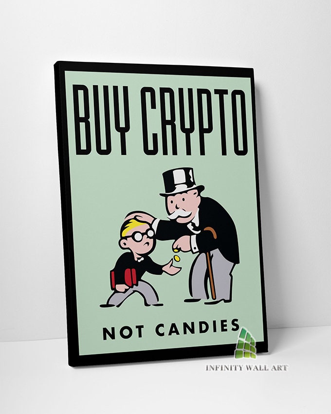 Monopoly Motivational Inspirational Quote Canvas Art Wall Art Print ...