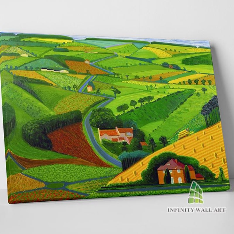 David Hockney Bright - Etsy UK