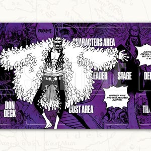 ONE PIECE TCG Playmat: Doflamingo Leader Playmat - Etsy