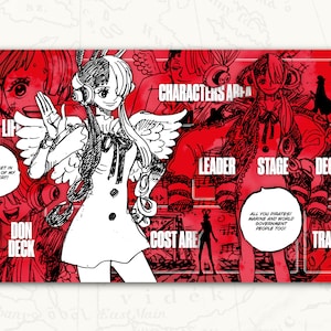 ONE PIECE TCG Playmat: Uta Leader Playmat - Etsy