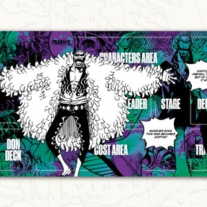 ONE PIECE TCG Playmat: Doflamingo Leader Playmat - Etsy