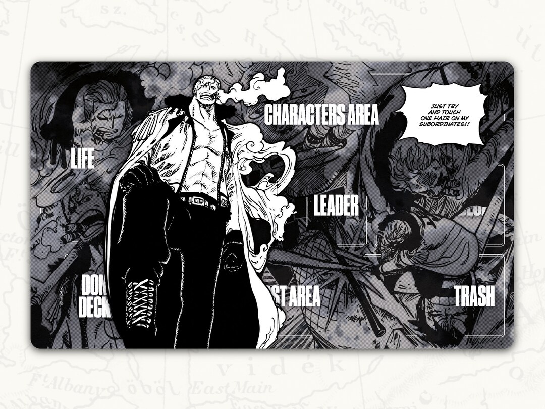 ONE PIECE TCG Playmat: Smoker Leader Playmat - Etsy