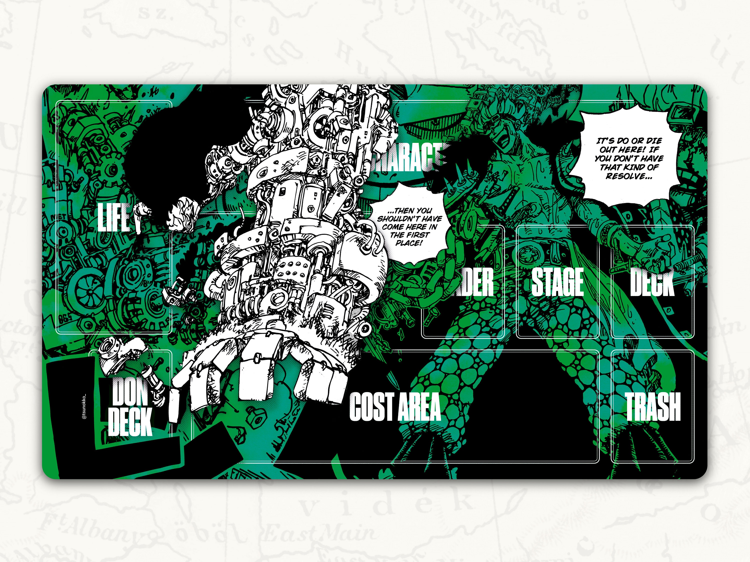 ONE PIECE TCG Playmat: Kid Leader Playmat - Etsy