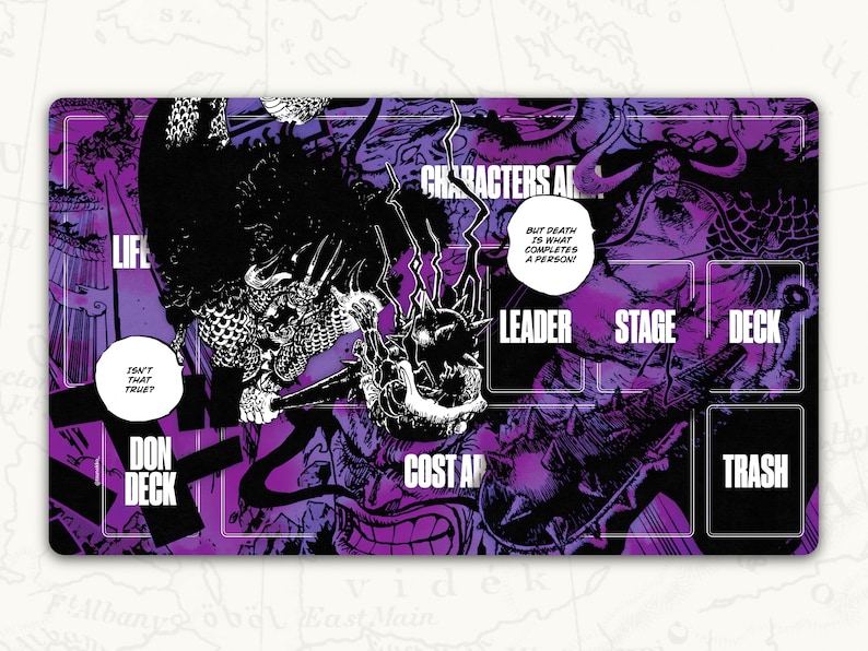 ONE PIECE TCG Playmat: Kaido Leader Playmat - Etsy