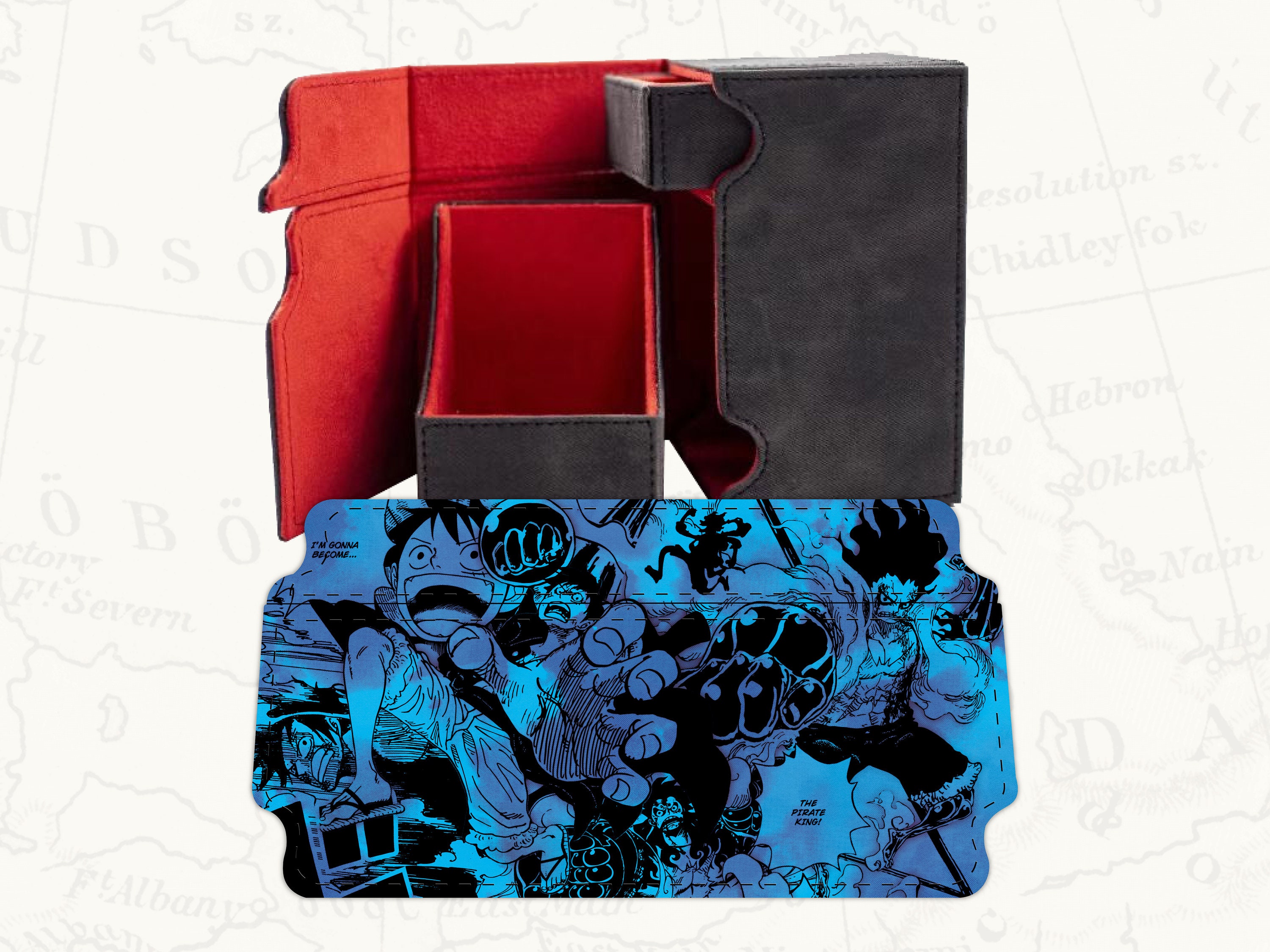 ONE PIECE TCG Deckbox Deluxe: Luffy Leader Deckbox - Etsy