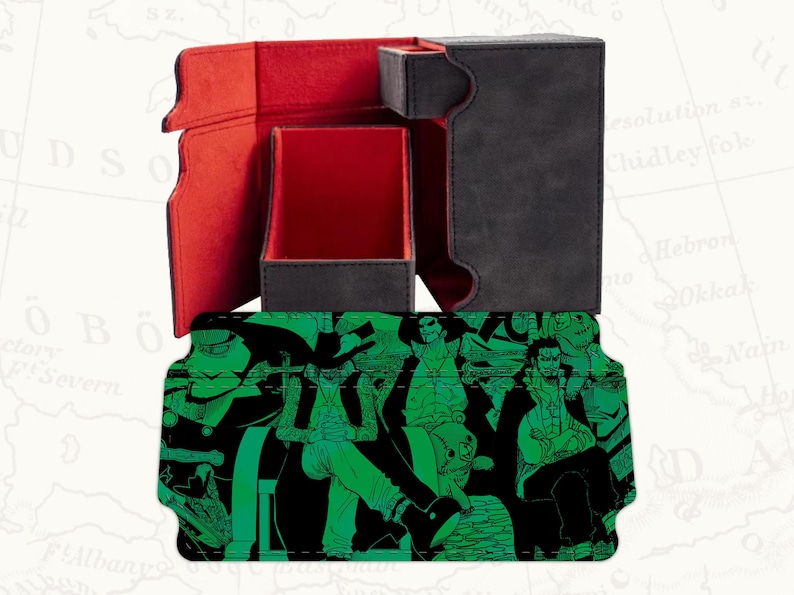 ONE PIECE TCG Deckbox Deluxe: Mihawk Leader Deckbox - Etsy