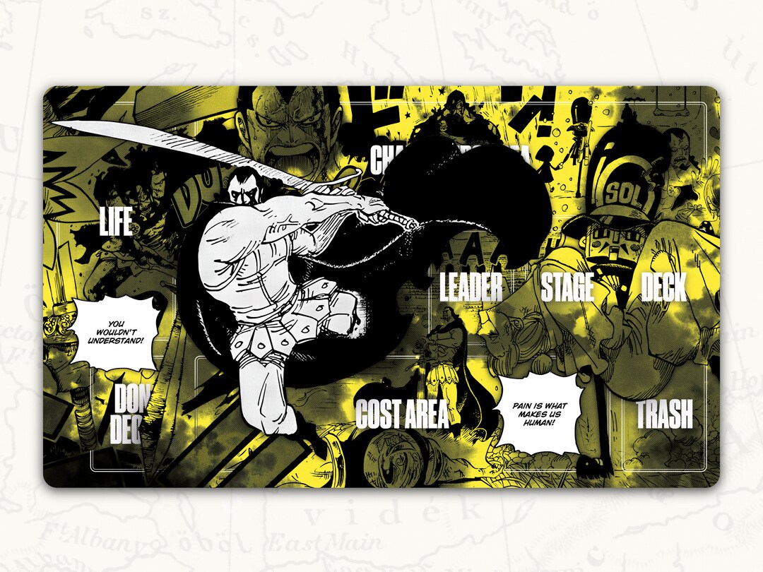 ONE PIECE TCG Playmat: Kyros Leader Playmat - Etsy