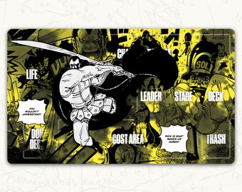 ONE PIECE TCG Playmat: Smoker Leader Playmat - Etsy
