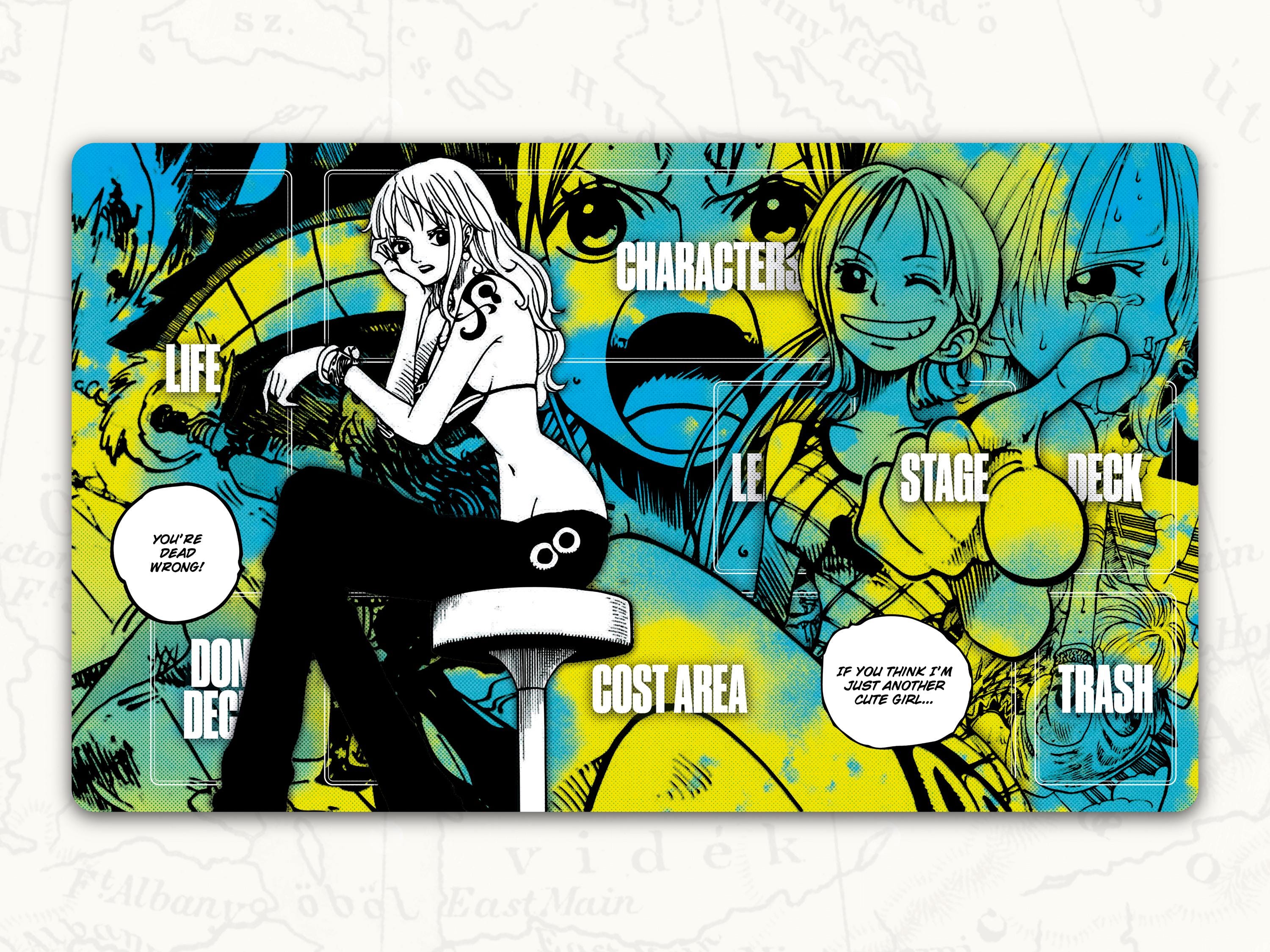 ONE PIECE TCG Playmat: Nami Leader Playmat - Etsy