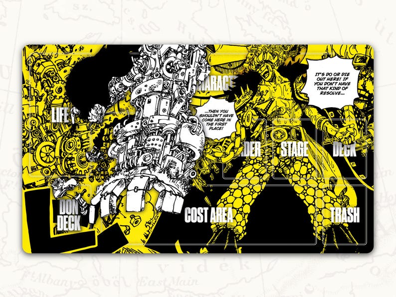 ONE PIECE TCG Playmat: Kid Leader Playmat - Etsy