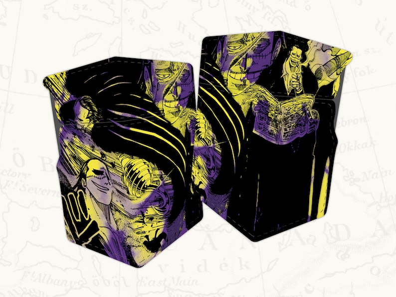 ONE PIECE TCG Deckbox Deluxe: Crocodile Leader Deckbox - Etsy