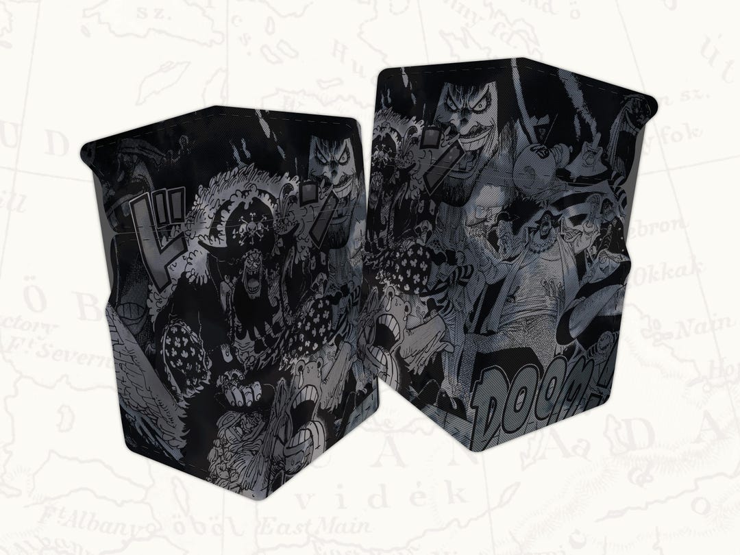 ONE PIECE TCG Deckbox Deluxe: Marshall D. Teach Blackbeard Leader ...