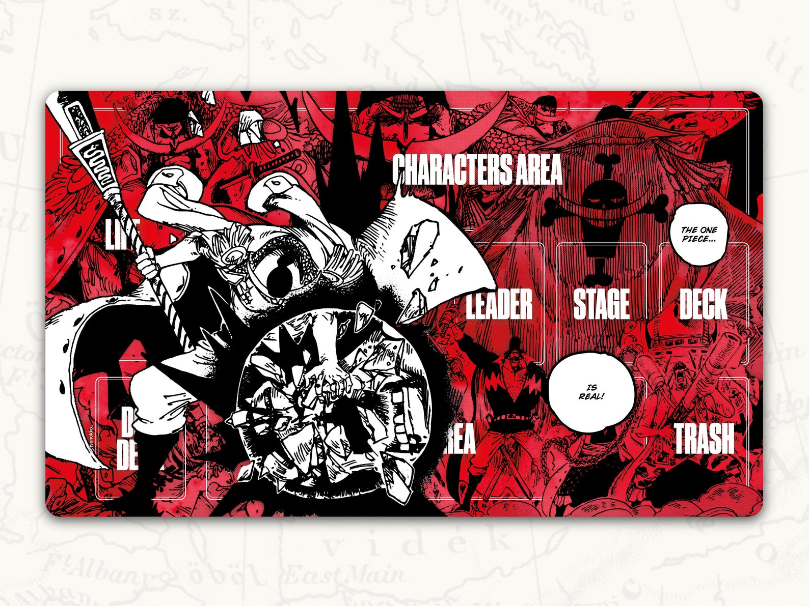 ONE PIECE TCG Playmat: Whitebeard Leader Playmat - Etsy