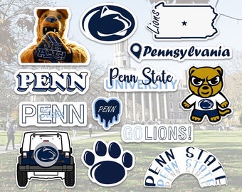 Penn State Stickers - Etsy