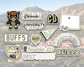 University of Colorado Stickers - Etsy