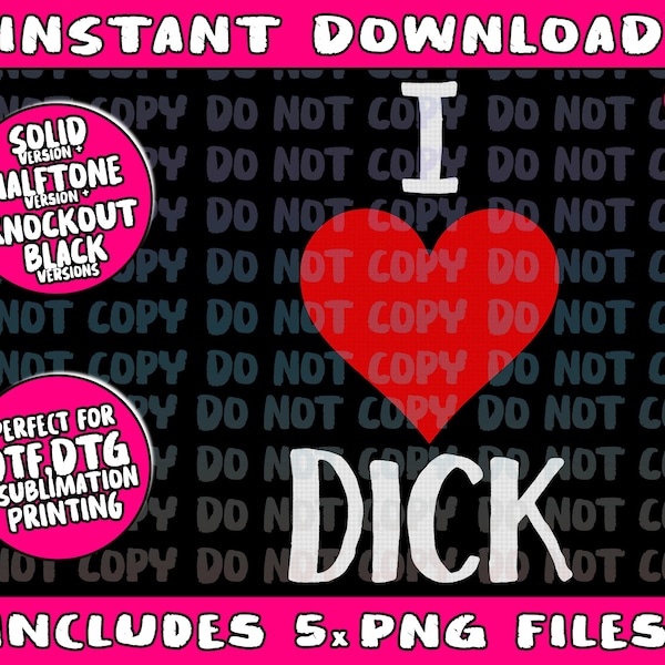 I Love Dick Shirt Etsy