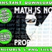 Funny Math Nerd Geek Llama Animal Alpaca Mathematician Math Png Bundle ...