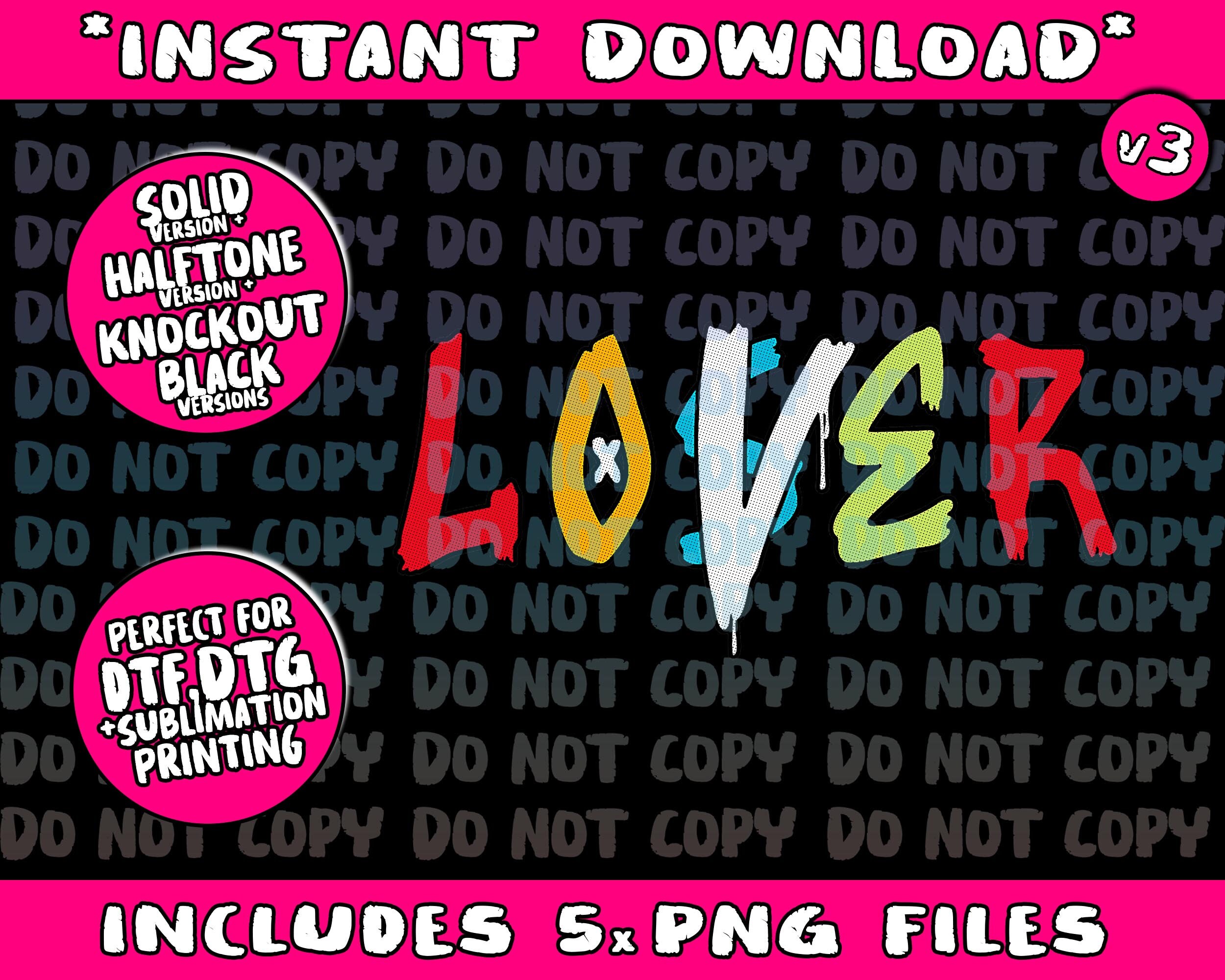 Loser Lover Drip Fruity Pebbles Dunk Low Matchingpng Bundle - Etsy