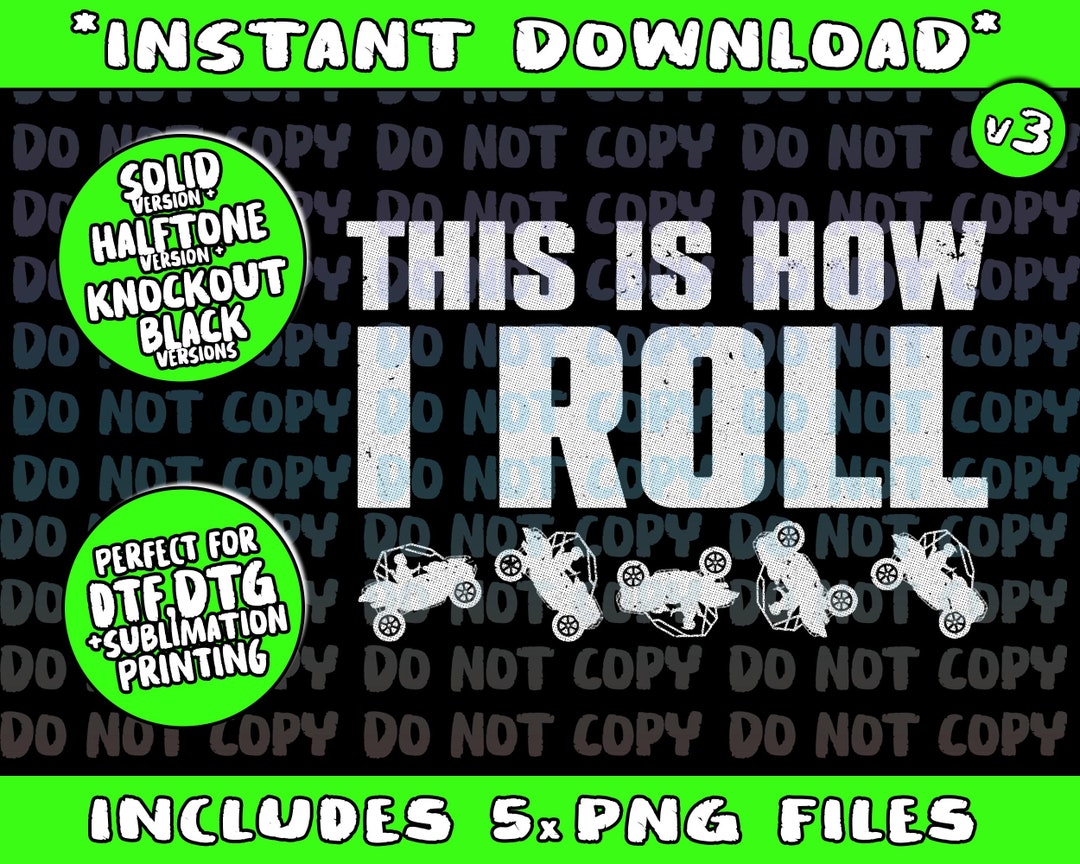 Funny Side-by-side UTV Art for Men Women 4 Wheeler ATV Lover Png Bundle ...