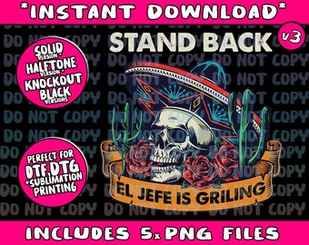 El Jefe PNG - Etsy