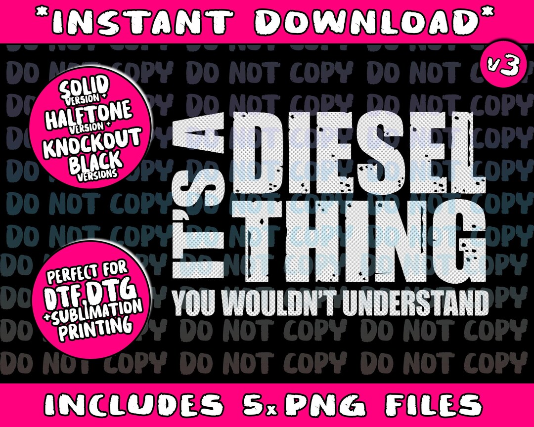 It's A Diesel Thing Diesel Truck Gift Roll Coal Smoke Gift Tank Toppng ...