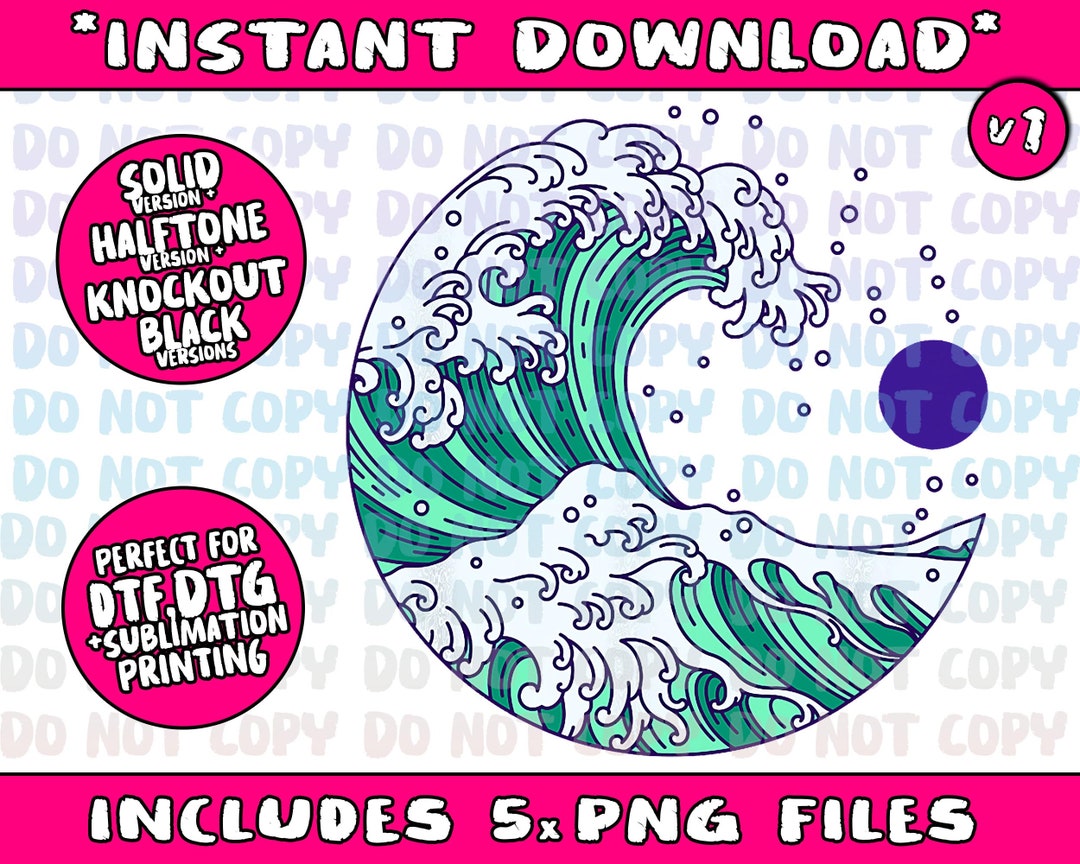 Gay Male Pride Vincian Japanese Wave Subtle LGBTQ Mlm Gift Png Bundle ...