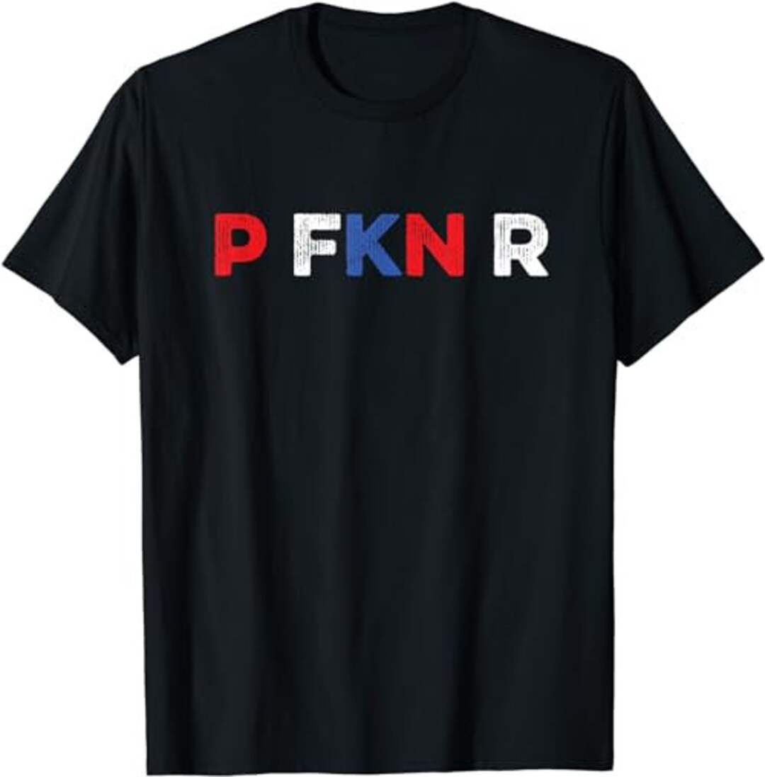P FKN R Puerto Rico Fan Funny Meme Spanish Music Urban Slang T-shirt ...