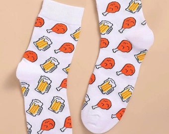 Chicken Wing Socks - Etsy