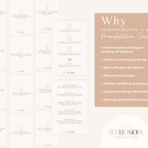 Healing Affirmation Cards for Neurodivergent Souls - Printable ...