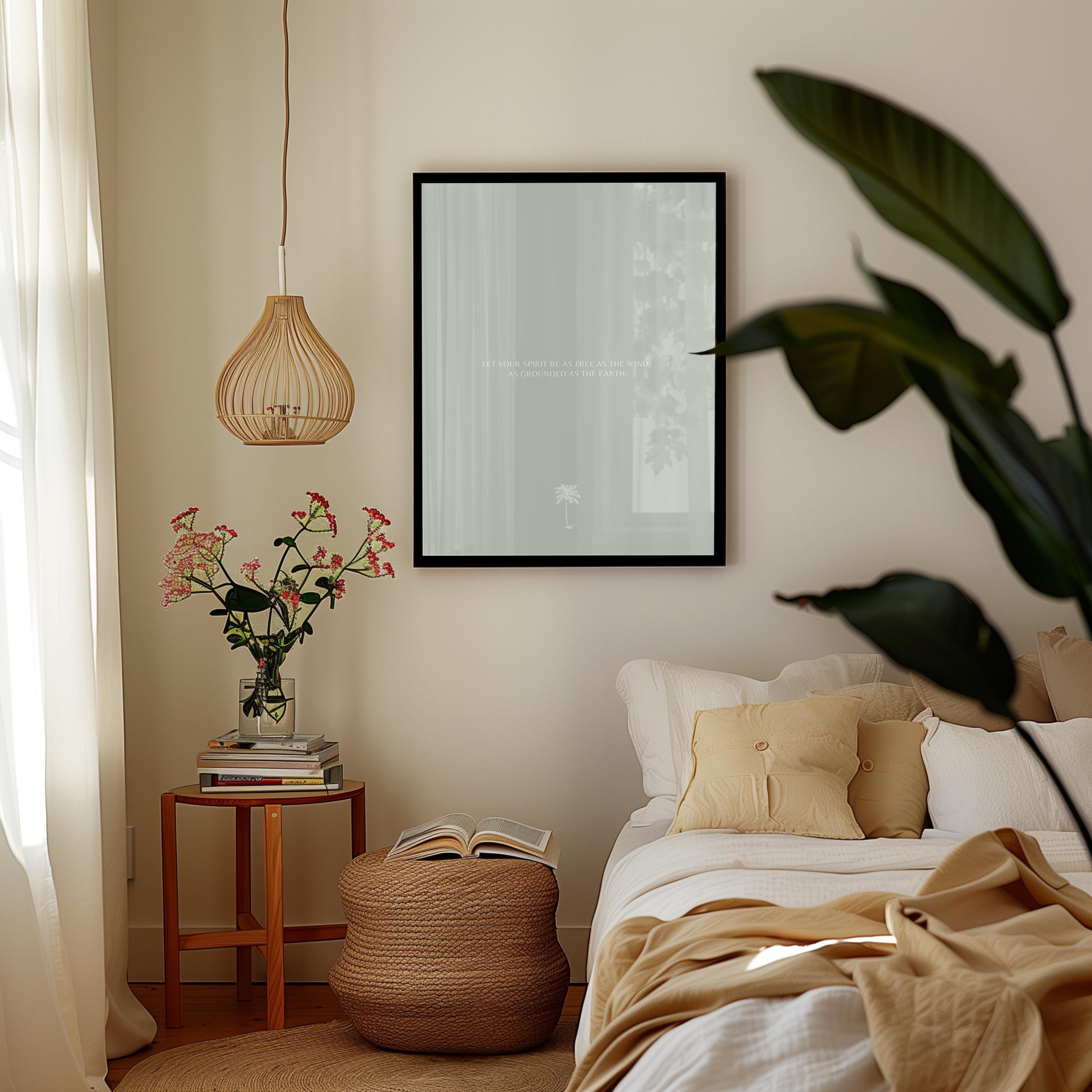Minimalist Self-care Wall Art | Prioritising Yourself is Not Selfish ...