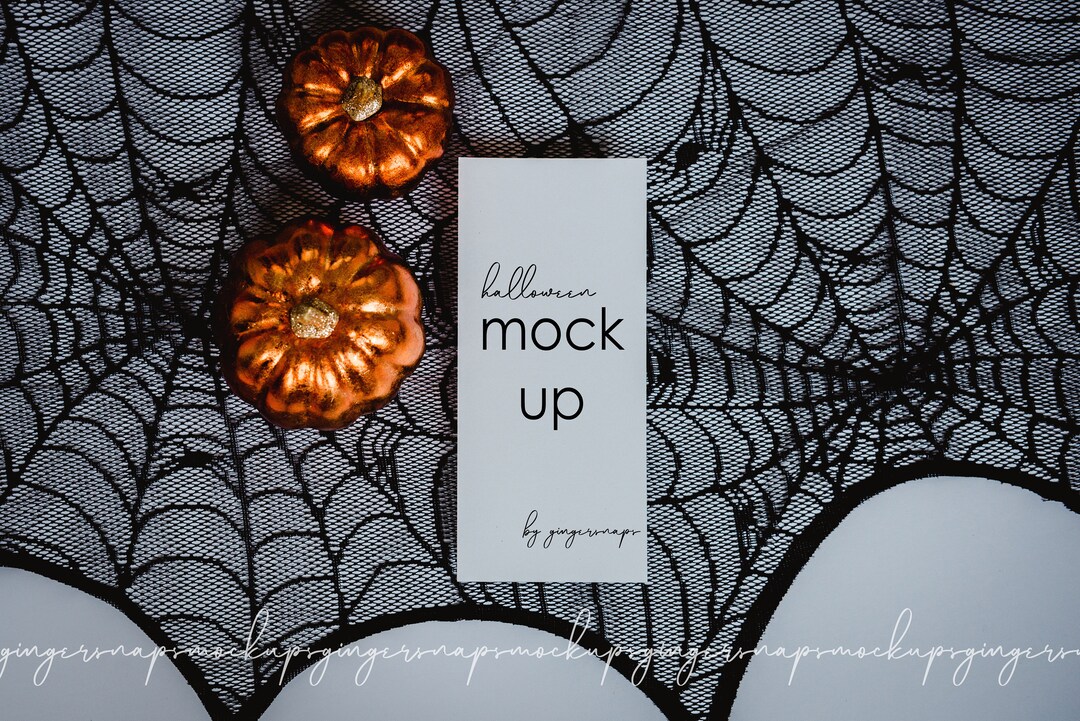 Halloween Mockups for Menu Halloween Menu Mockup Halloween - Etsy
