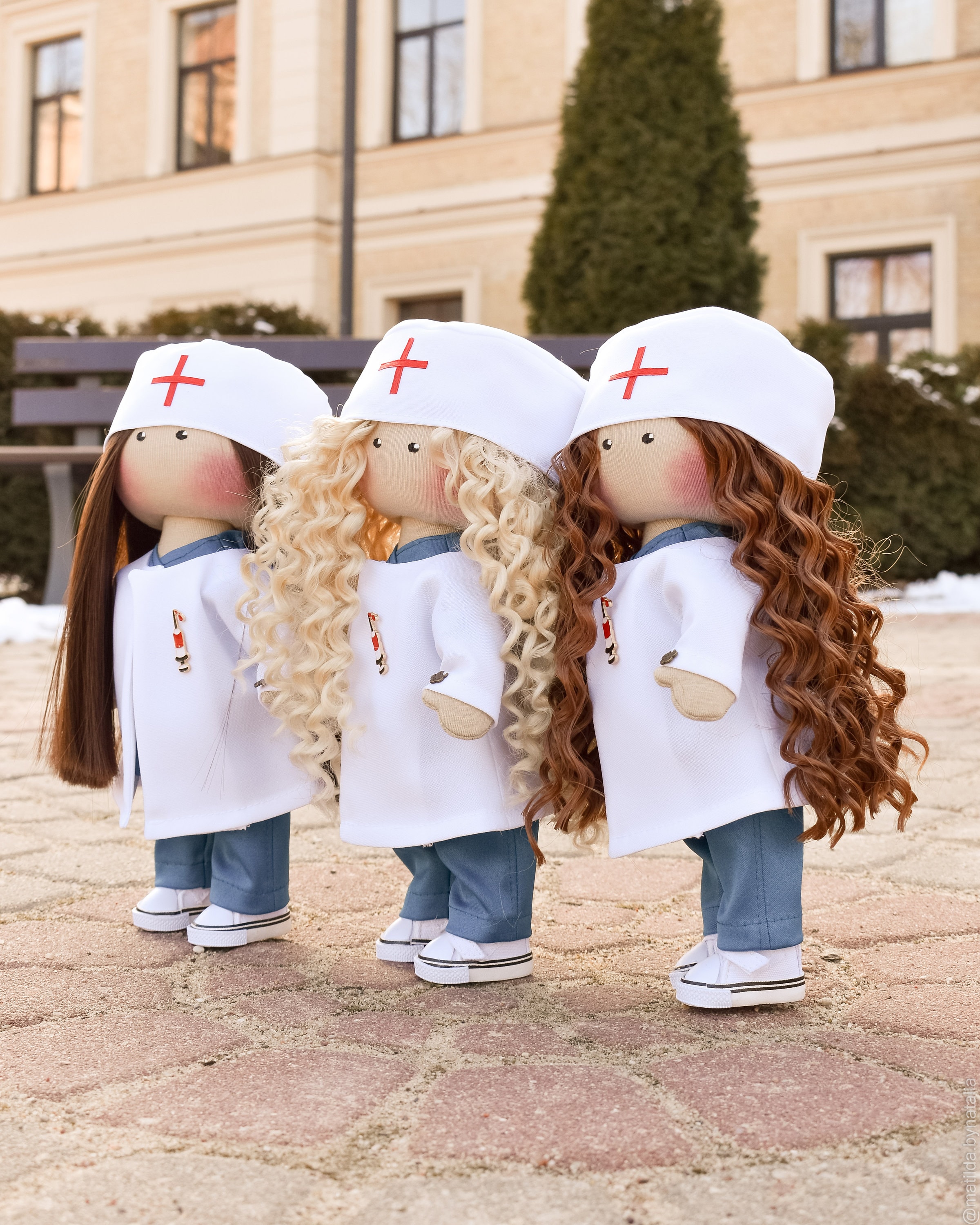 Medical Doll, Nurse Dolls, Fabric Heirloom Dolls, Lookalike Puppa ...