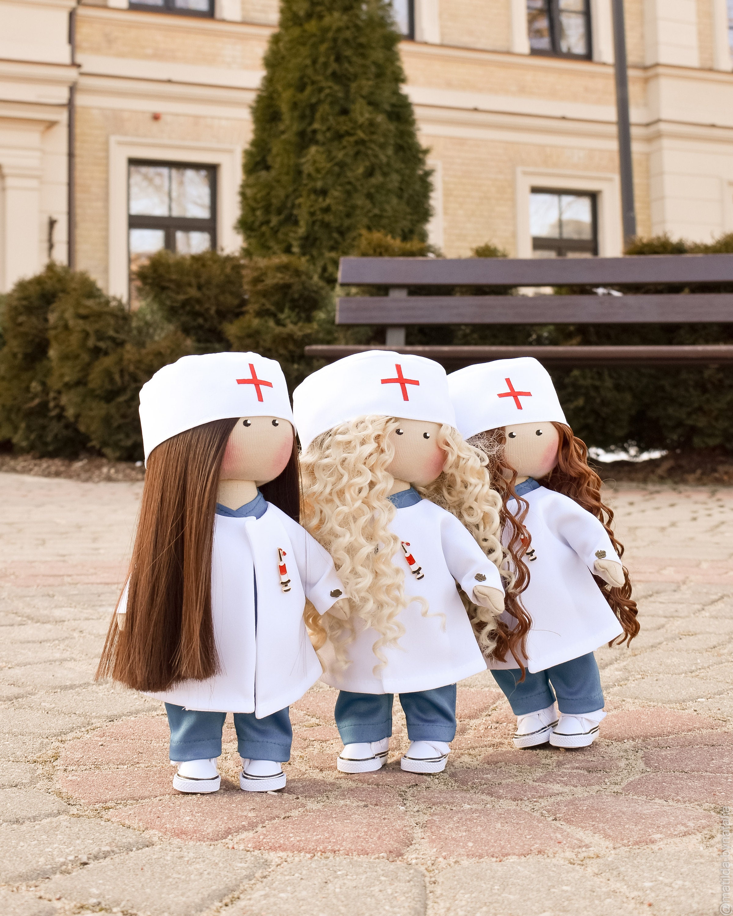 Medical Doll, Nurse Dolls, Fabric Heirloom Dolls, Lookalike Puppa ...