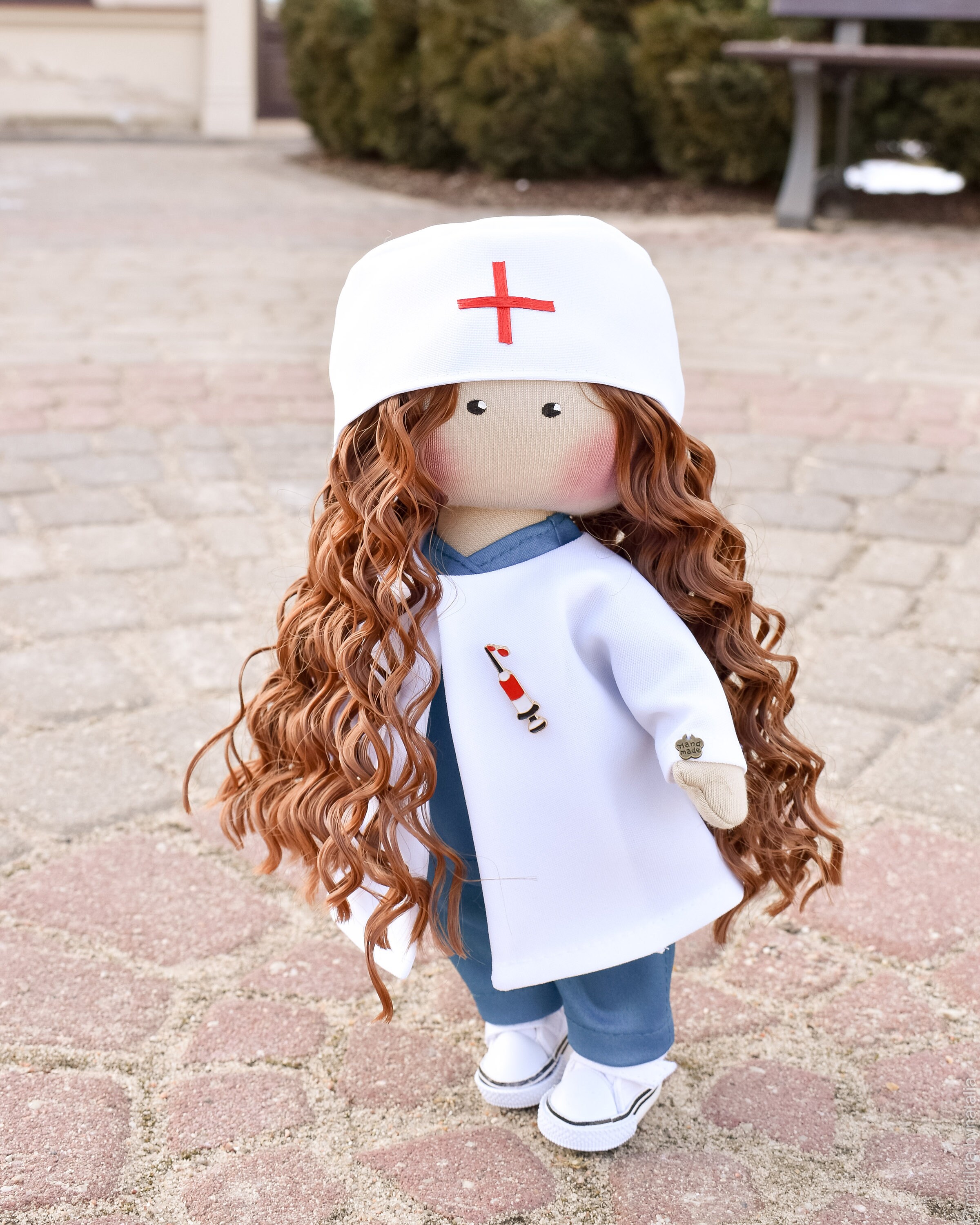 Medical Doll, Nurse Dolls, Fabric Heirloom Dolls, Lookalike Puppa ...