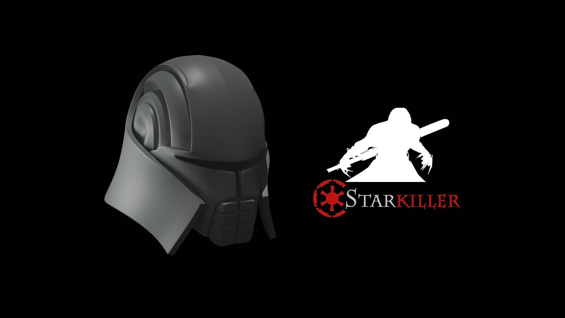 Starkiller Helmet 3D Model 3D Print Files Star Wars - Etsy Australia