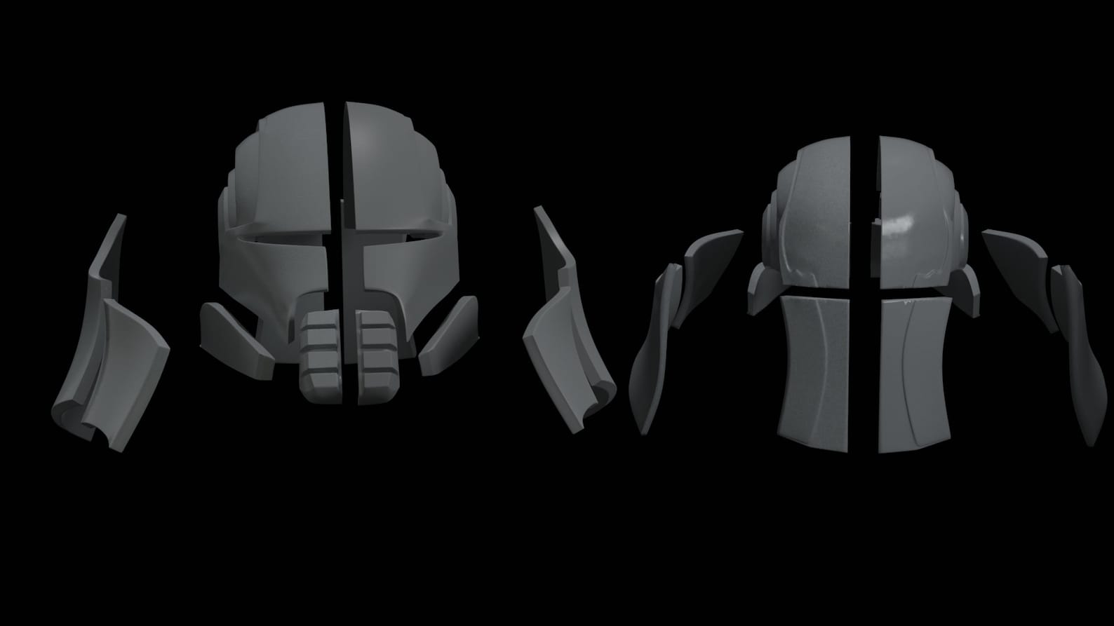 Starkiller Helmet 3D Model 3D Print Files Star Wars - Etsy
