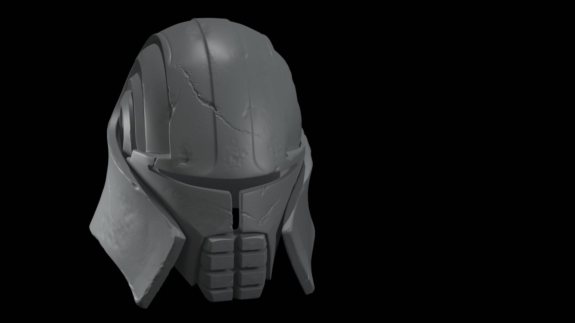 Starkiller Helmet | 3D Model | 3D Print Files | Star Wars | Sith ...