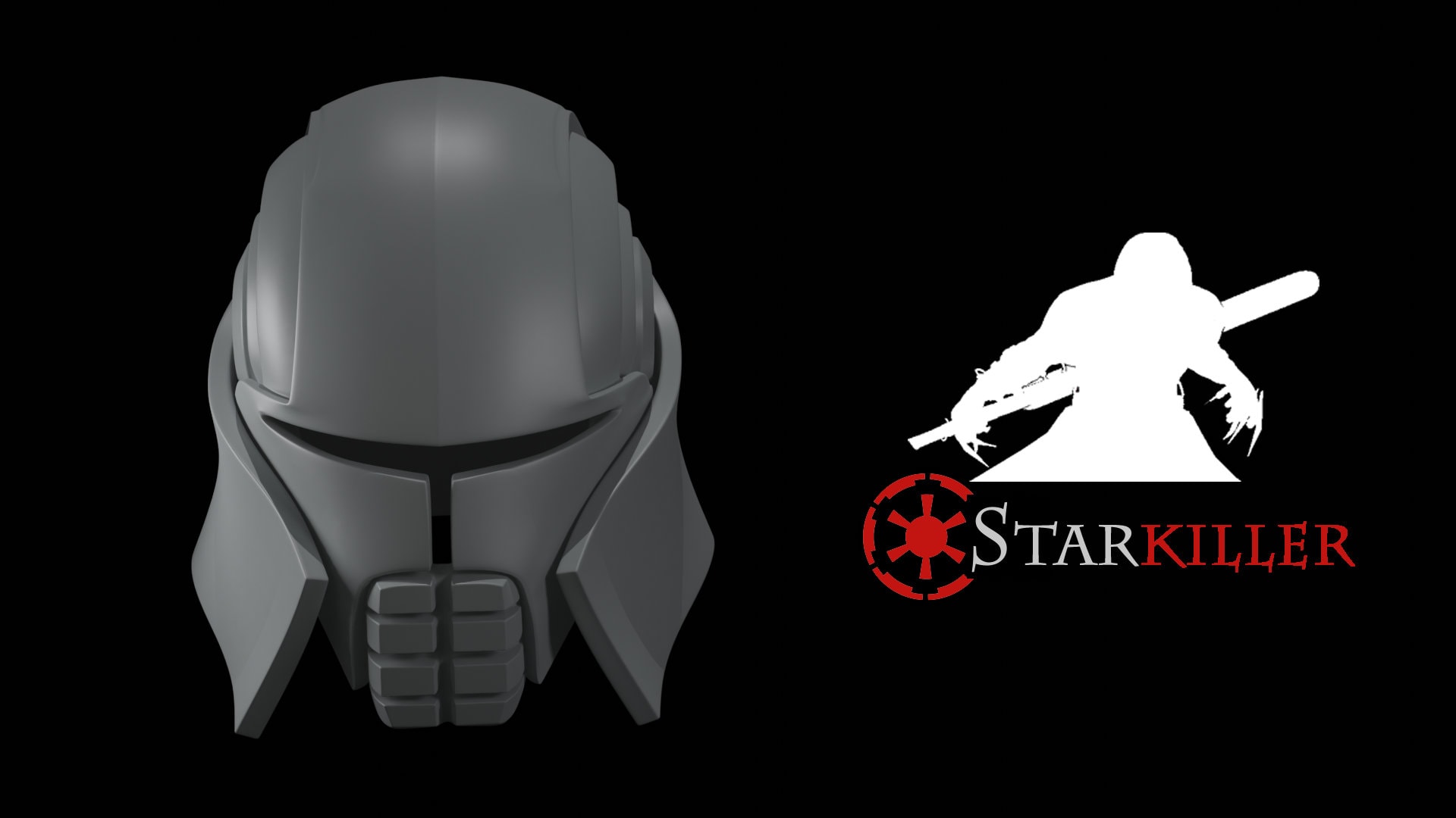 Starkiller Helmet 3D Model 3D Print Files Star Wars - Etsy Australia