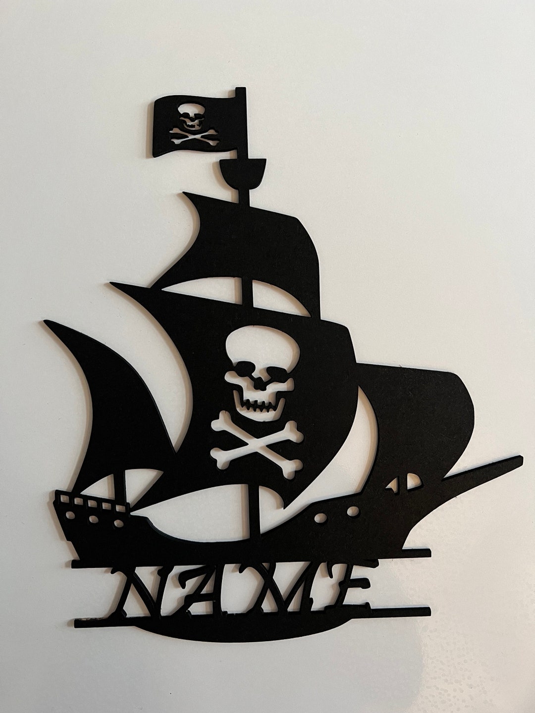 Pirate Ship Door Sign, Gift for Pirate Fans, Children's Room ...
