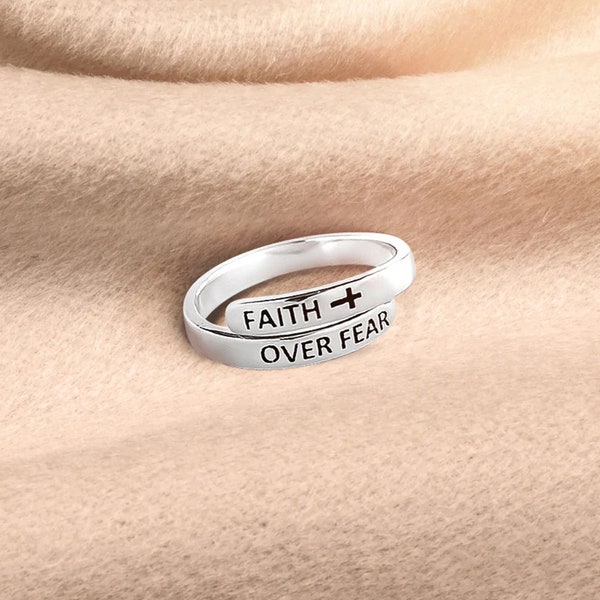Faith Ring - Etsy