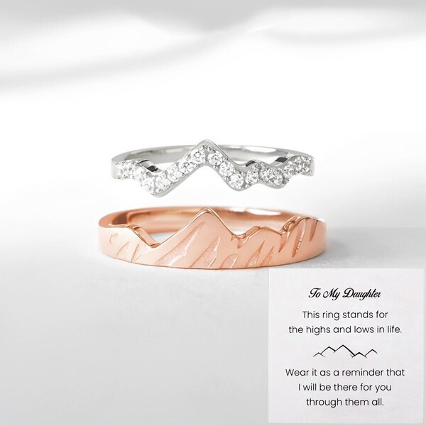 Mountain Ring - Etsy