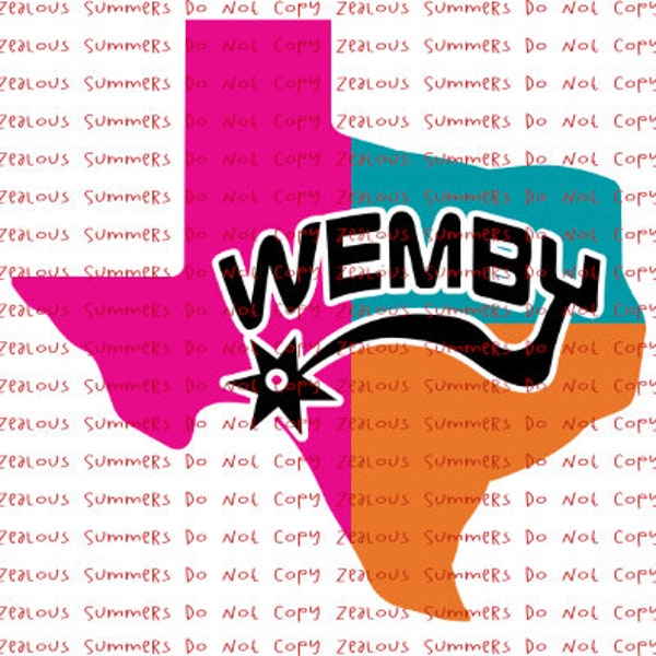 Spurs Wemby Png - Etsy