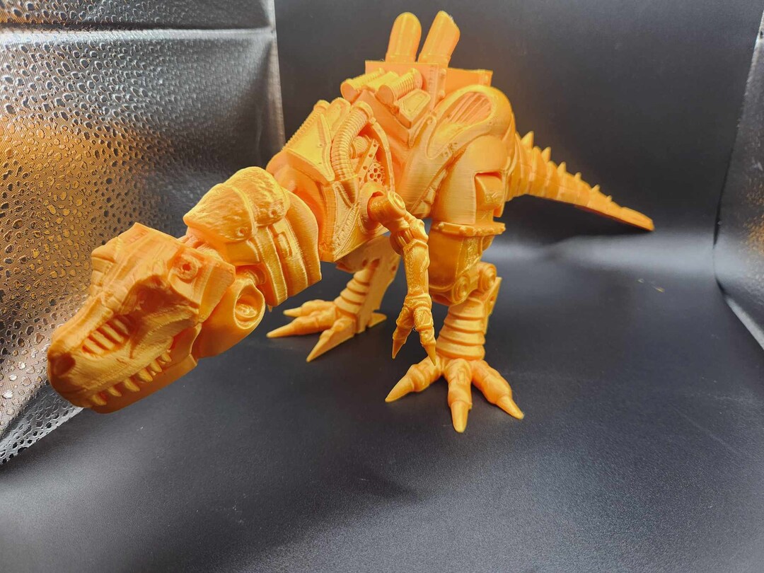 Steampunk Trex Fidget Articulation| Trex Toy for Stress Relief and ADHD ...