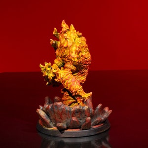 Fire Elemental 32mm Miniature for D&D 5E and Tabletop RPG Azir Fire and ...
