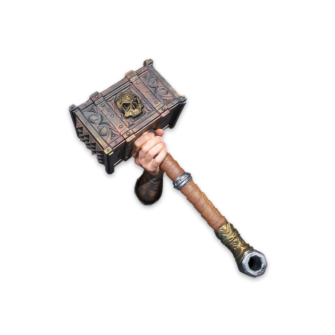 Butcher's Battle Hammer RPG Weapon DND Cosplay Prop - Etsy